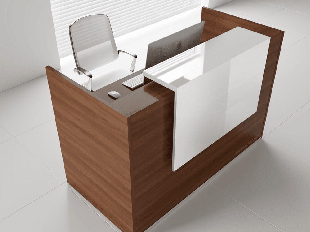 1500mm Reception desk - Furniture Land
