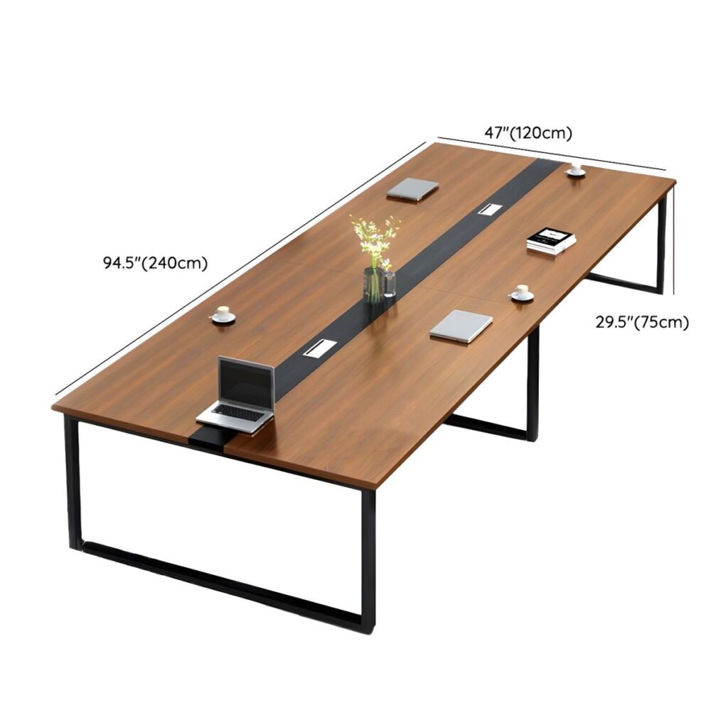 2400mm Rectangle Conference Table - Furniture Land